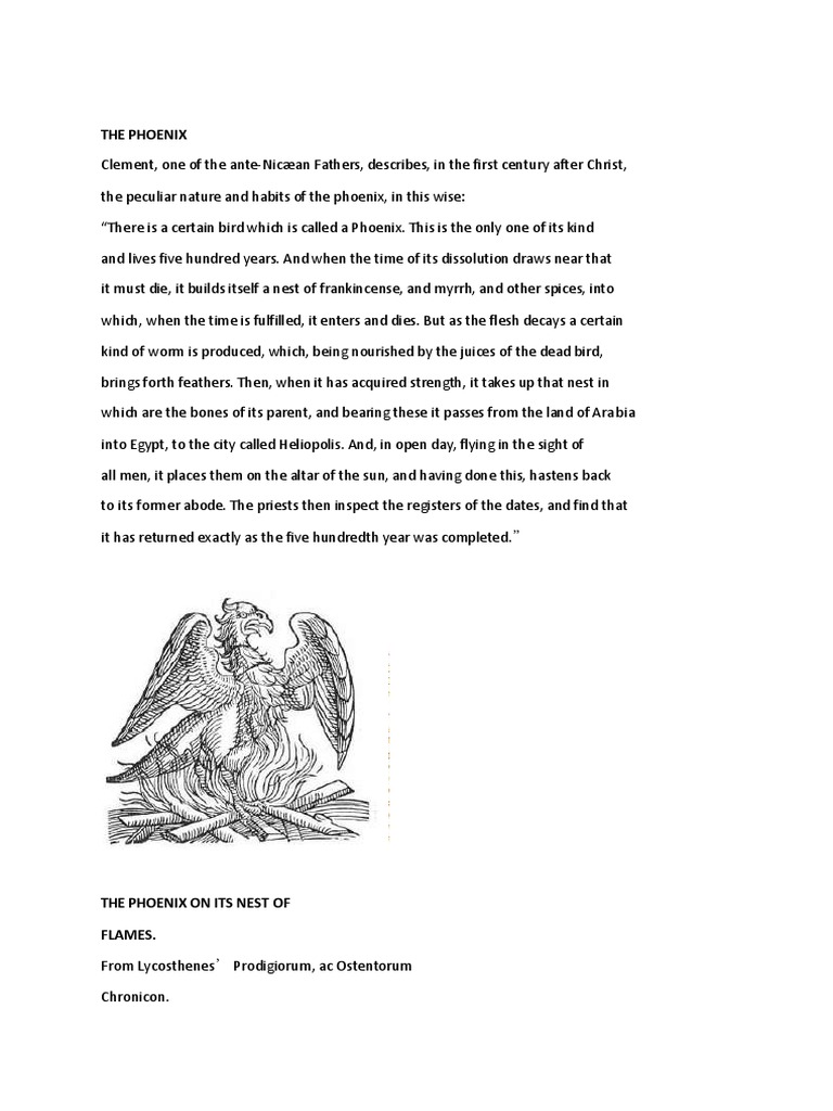 The Phoenix | PDF | Alchemy