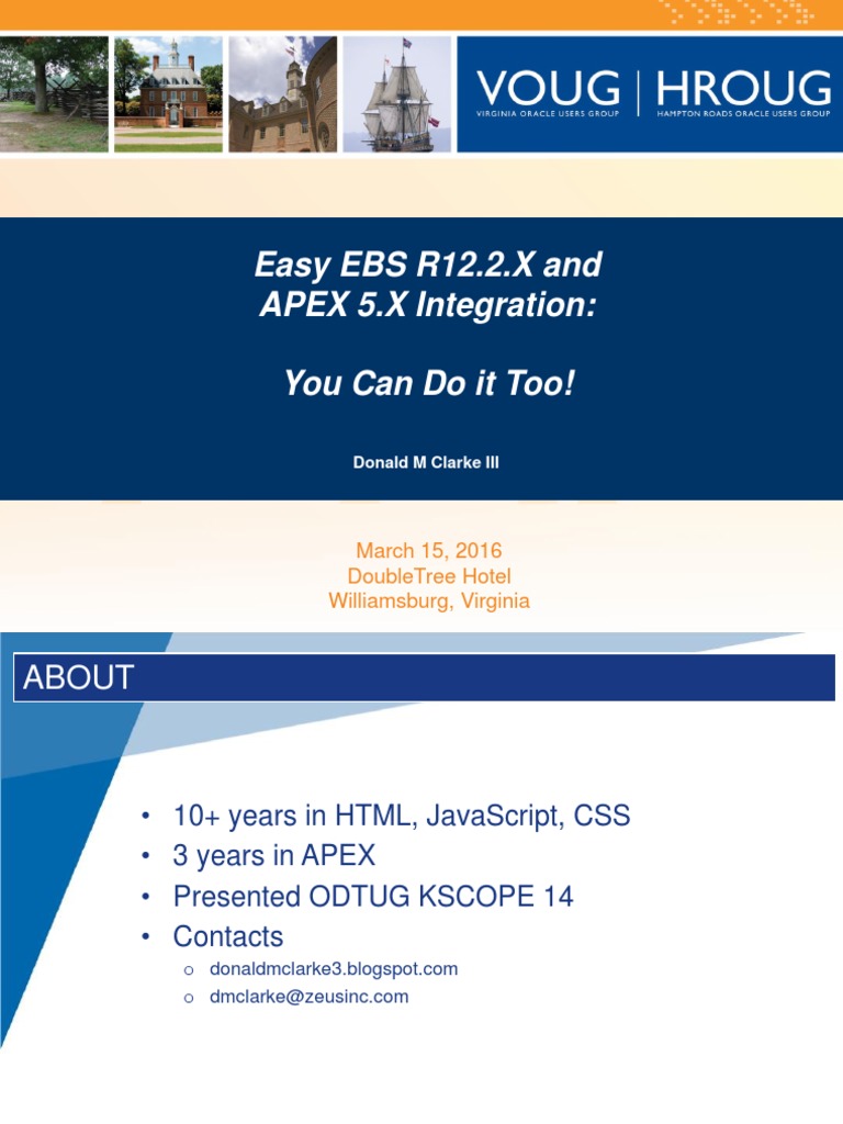 Easy EBS R12.2.X and APEX 5.X Integration - You Can Do It Too! | Download Free PDF | Login ...