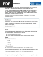Break Even Point Analysis | PDF