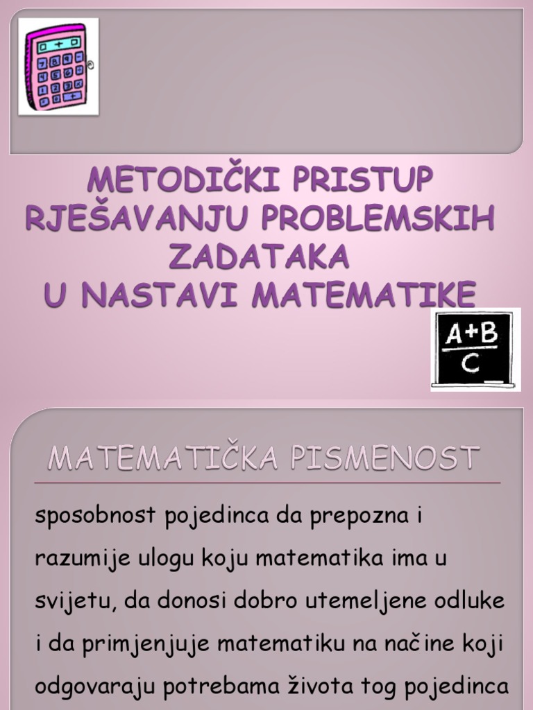 Matematicki Zadaci | PDF