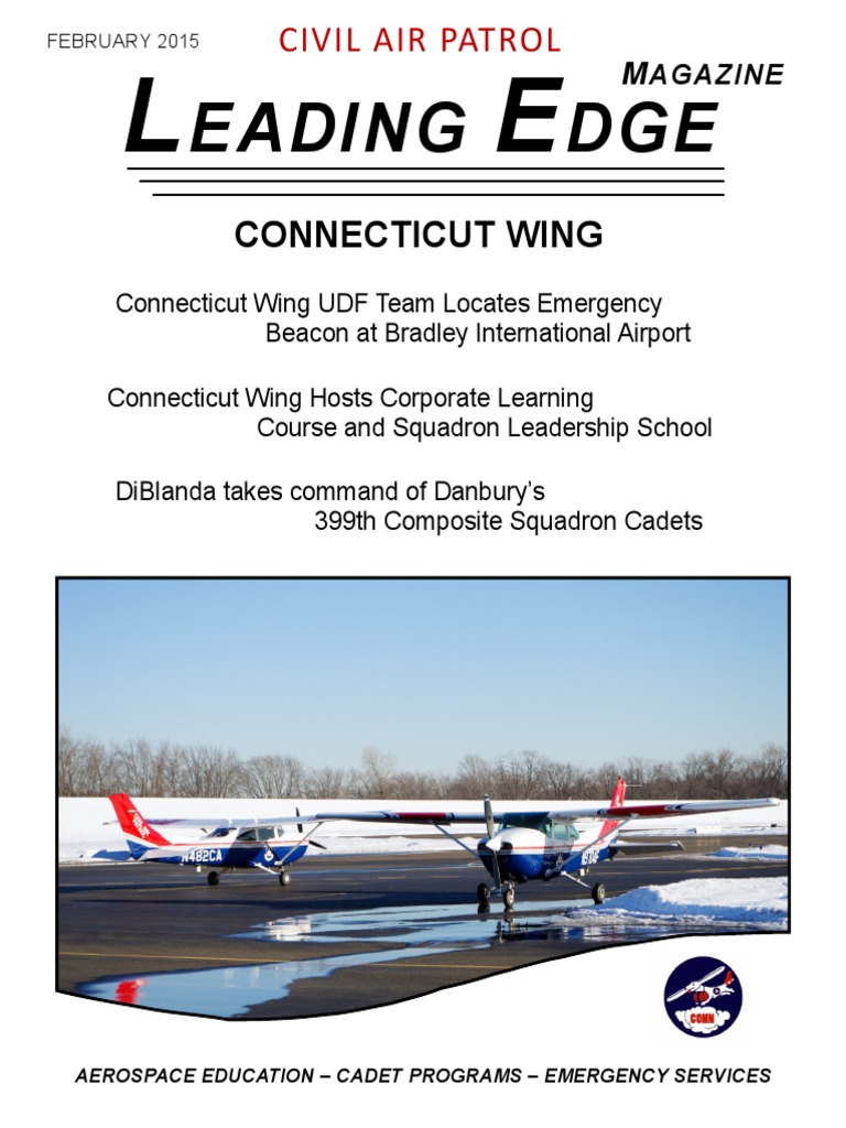 2015 February Leading Edge Magazine Connecticut Wing News | PDF | Civil ...