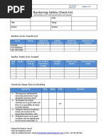 ISGOTT Bunker Checklist: Pre-Arrival: Date and Time: Port and Berth ...