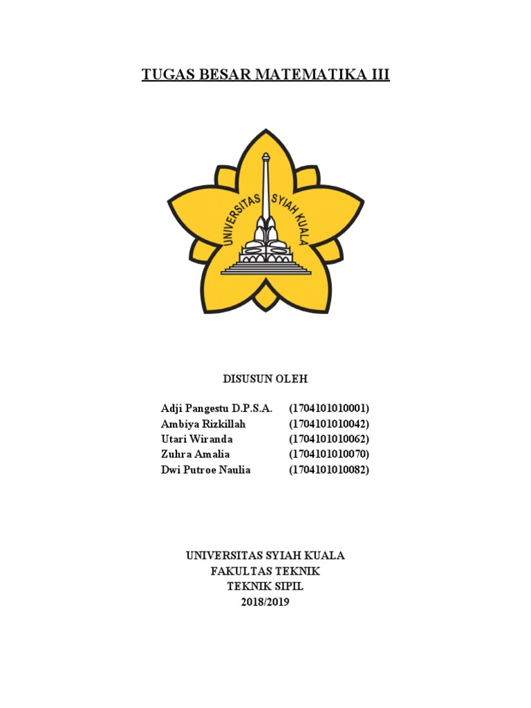 Tugas Besar Kalkulus III | PDF