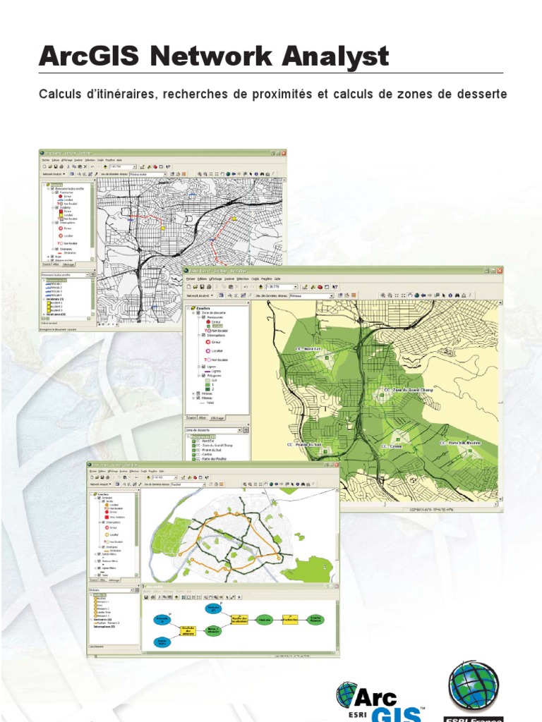 ArcGIS Network Analyst | PDF | Analyse spatiale | Système d'information ...