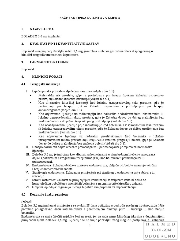 Zoladex | PDF