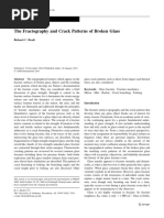 Forensic Glass Fracture Analysis Guide | PDF | Fracture | Impact Crater