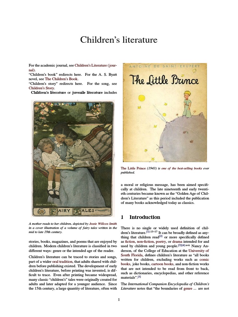 Children's Literature | PDF | Children's Literature | Books