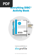 DISC Assessment Answer Key Guide | PDF | Psychology | Stereotypes