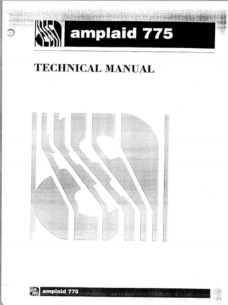 A775 Service Manual | PDF
