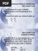 Boyles Law PPT (Behaviour of Gases) | PDF