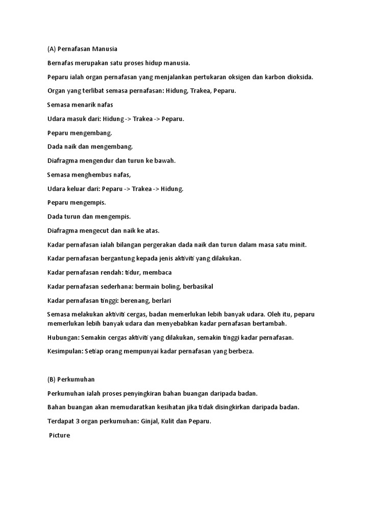 Nota Sains Tahun 4 Pdf