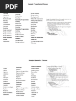 Sample Operative Phrases | PDF