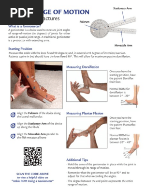 Foot Inversion Range Of Motion