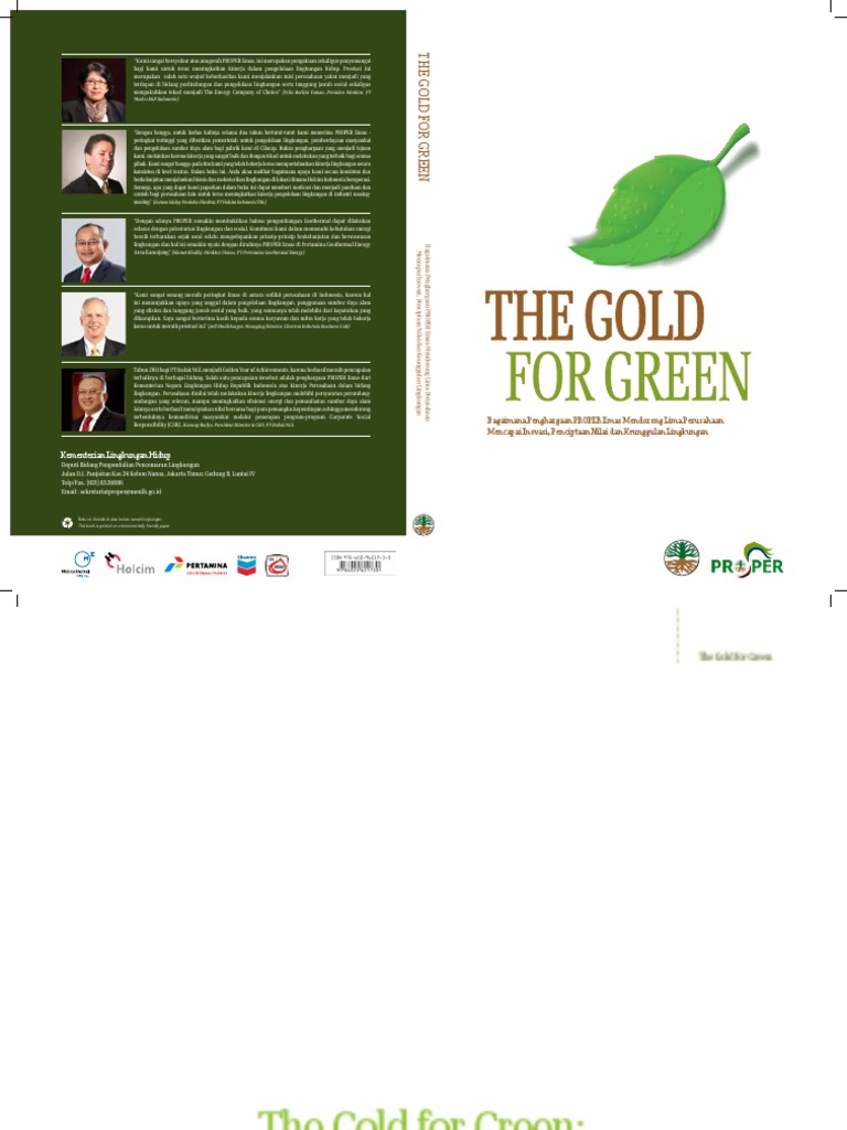 The Gold For Green PDF | PDF