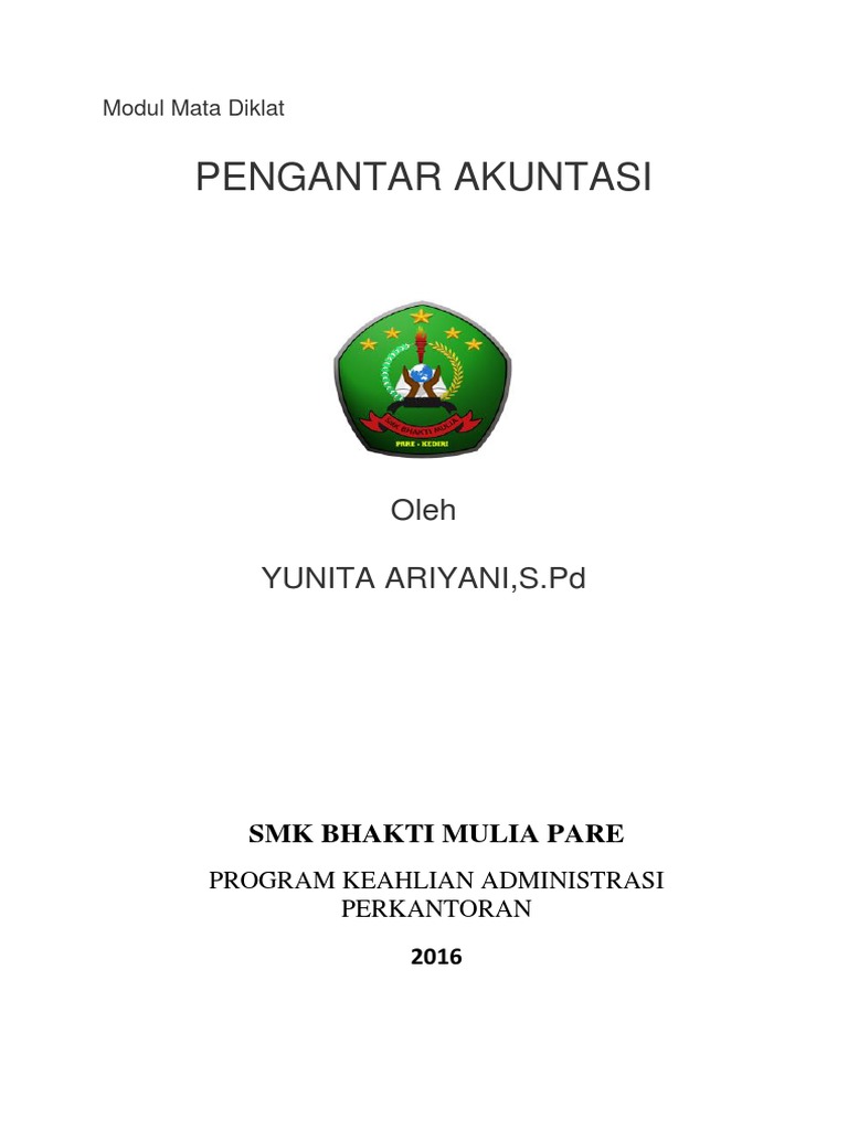 Modul Pengantar Akuntansi | PDF