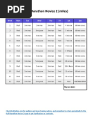 Athletics Score Sheet | PDF | Track And Field | Athletics