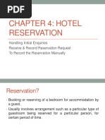Lesson 1 Take Table Reservation | PDF | Restaurants | Lesson Plan