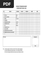 Form Ceklist Perawatan AC | PDF