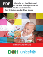 DOH NUTRITION PROGRAM CHN Reviewer | PDF | Micronutrient | Malnutrition