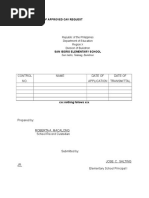 Cav Form 4 | PDF | Learning | Behavior Modification