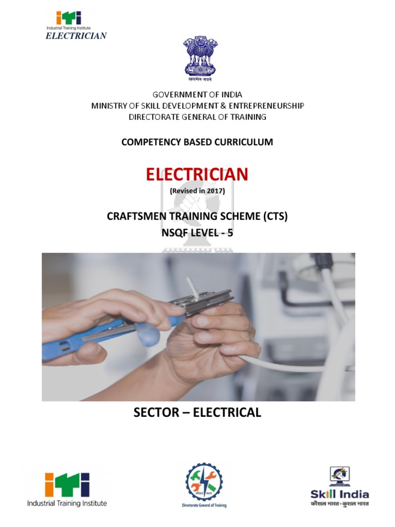 Electrician: Sector - Electrical | PDF | Electrical Wiring | Series And ...