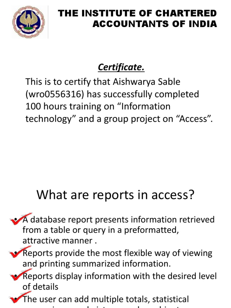 Creating Access Reports: A Step-by-Step Guide to Generating Informative Reports from Database ...