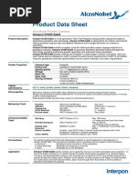 Interpon 600 Data Sheet | PDF | Materials | Chemistry