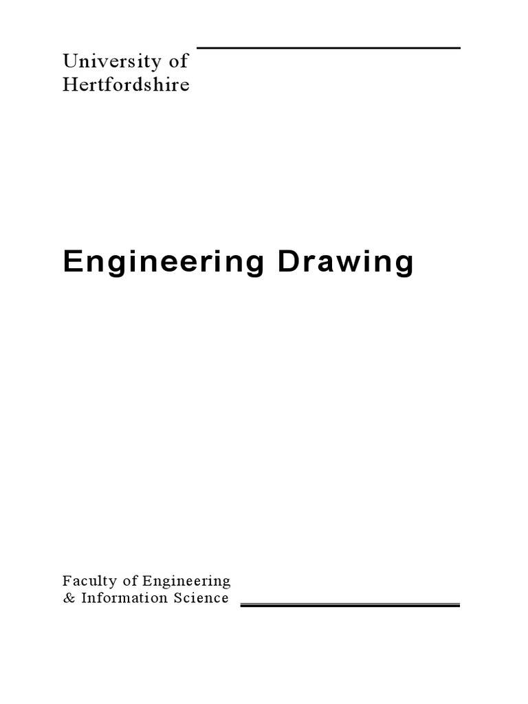 Intro to Engineering Drawing Guide | PDF | Technical Drawing ...