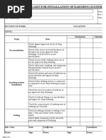 Earthing Test Report Format | PDF