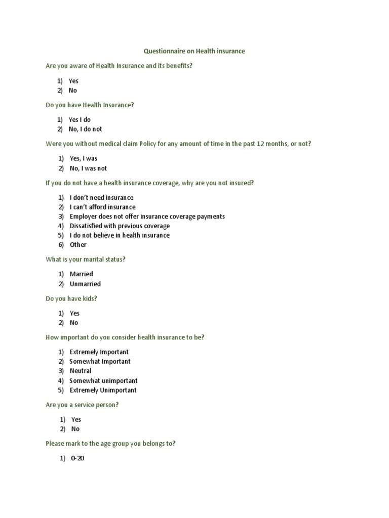 Health Insurance | PDF | Healthcare | Insurance