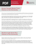 Paisley Campus Maps Uws | PDF