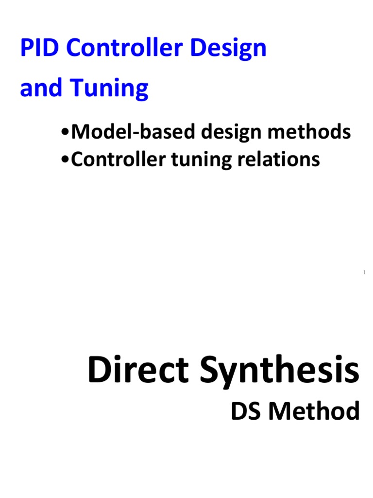 Pid Controller Design And Tuning Pdf Control Theory Systems Science 1317