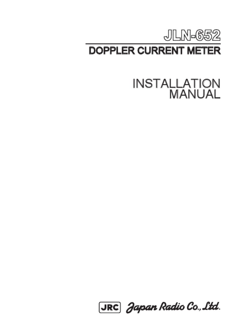 JLN-652 Installation Manual PDF | PDF | Electrical Connector | Computer Monitor