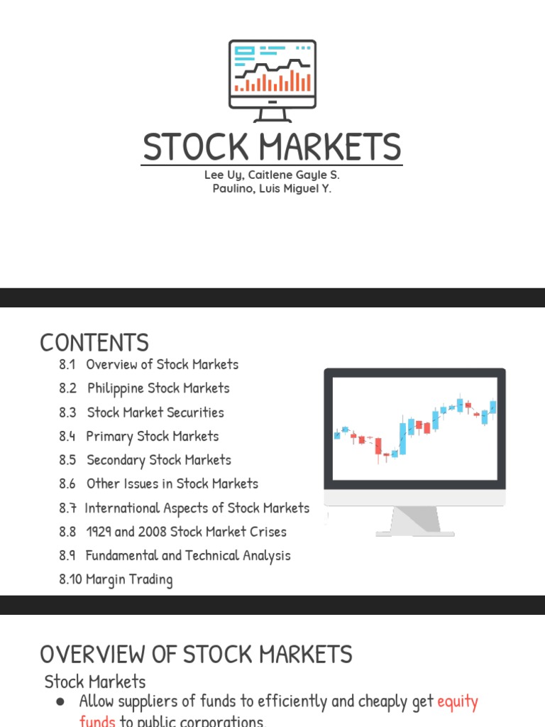 8 - Stock Markets | PDF | Stock Market Index | Stocks