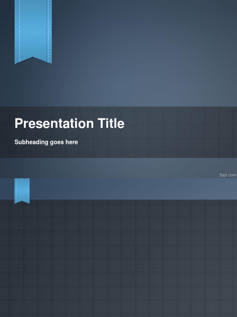 Presentation Title: Subheading Goes Here | PDF
