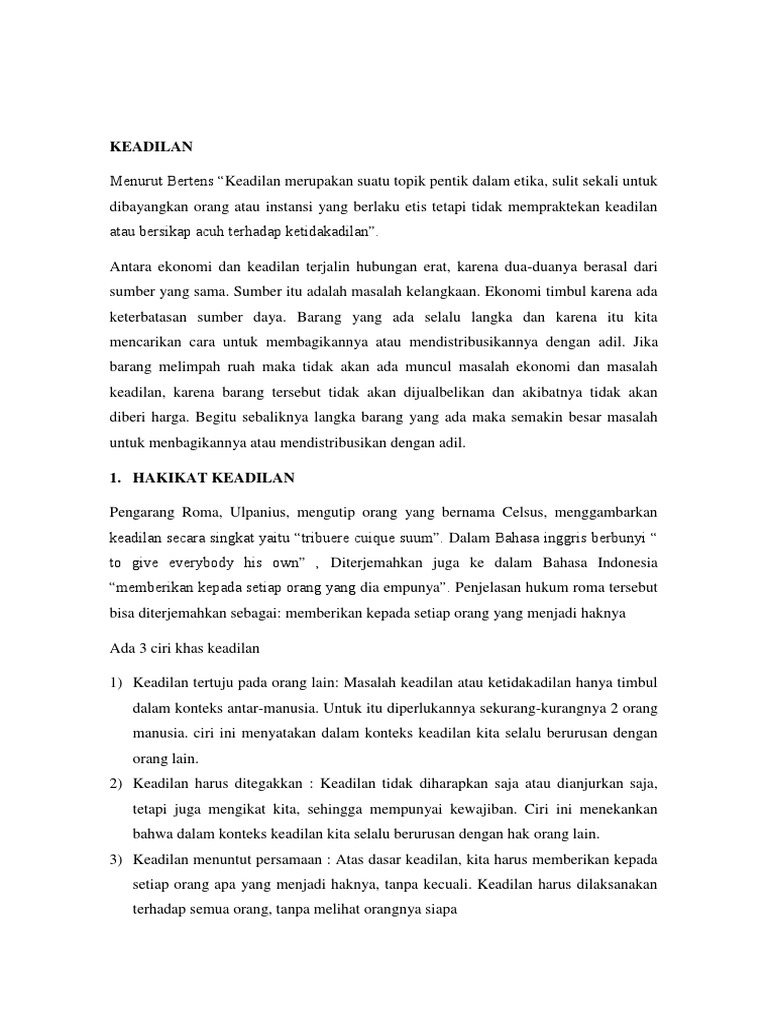 Robert Nozick Tentang Keadilan Distributif | PDF