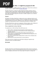 Cohen's Diet Plan | PDF