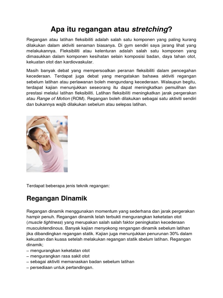 Warm-Up & Cooling Down | PDF