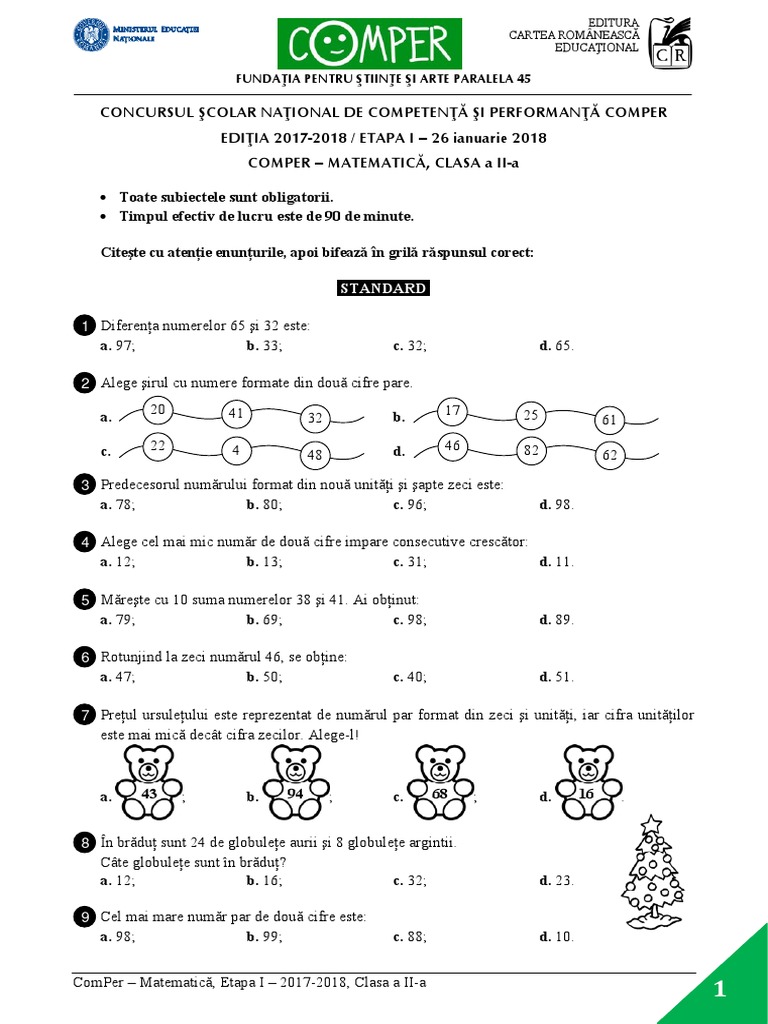 Comper Mate Cls 2 (2017-2018)