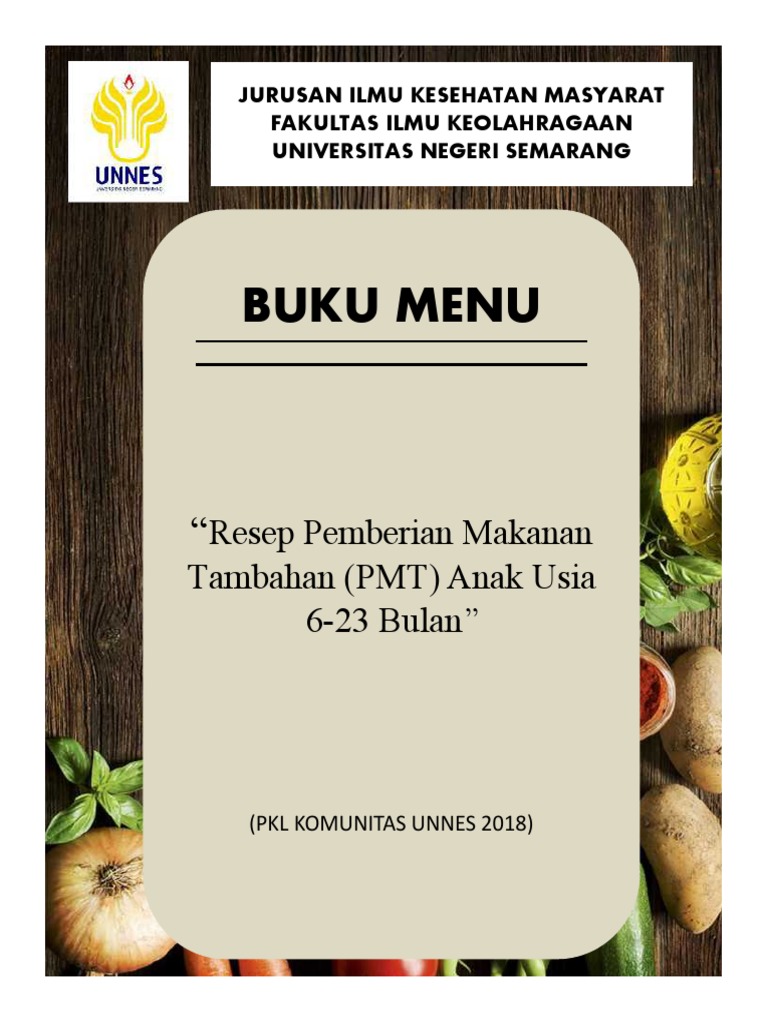 Buku Resep Menu PMT | PDF