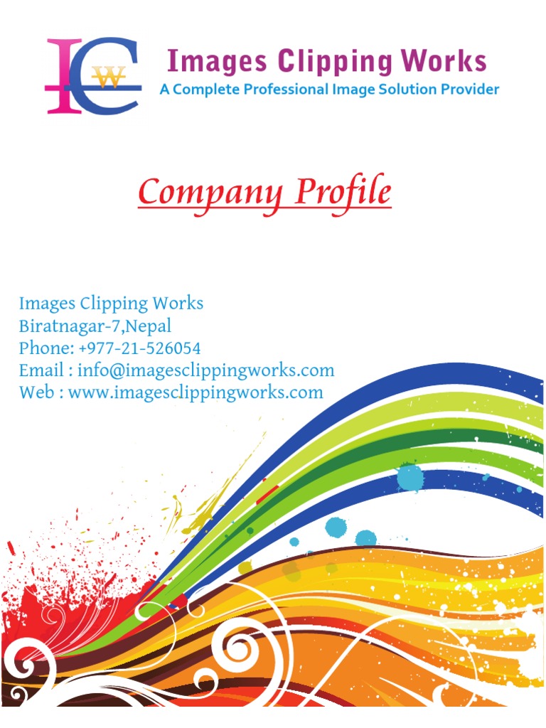 ICW Company Profile | PDF | Image Editing | Digital Image