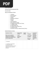 Cutover Plan Template | PDF | Databases | Application Software