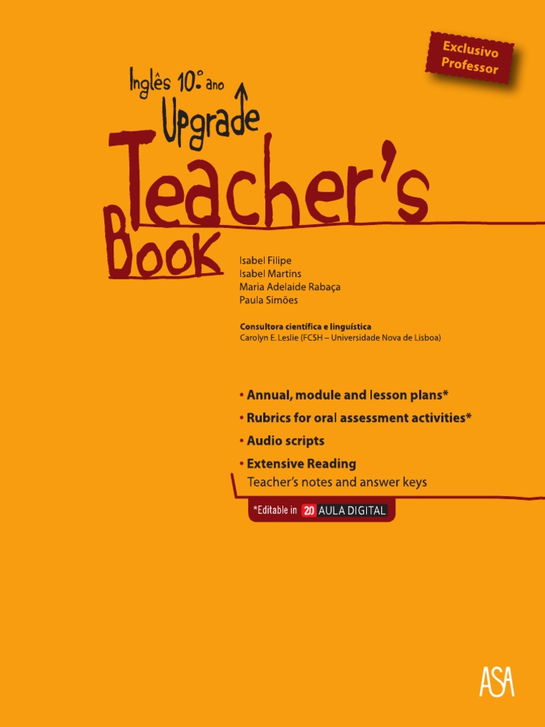 Teacher S Book Upgrade 10th Grade | PDF | Reading Comprehension | Speech
