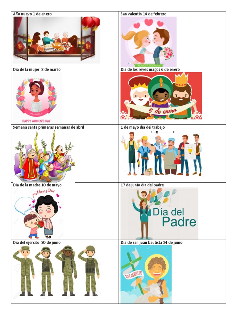 Celebraciones de Los Meses | PDF