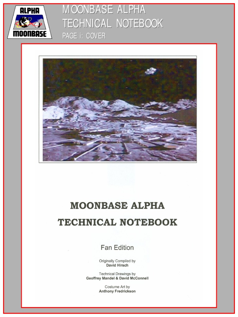 Moonbase Alpha Technical Notebook | PDF | Flight | Astronautics