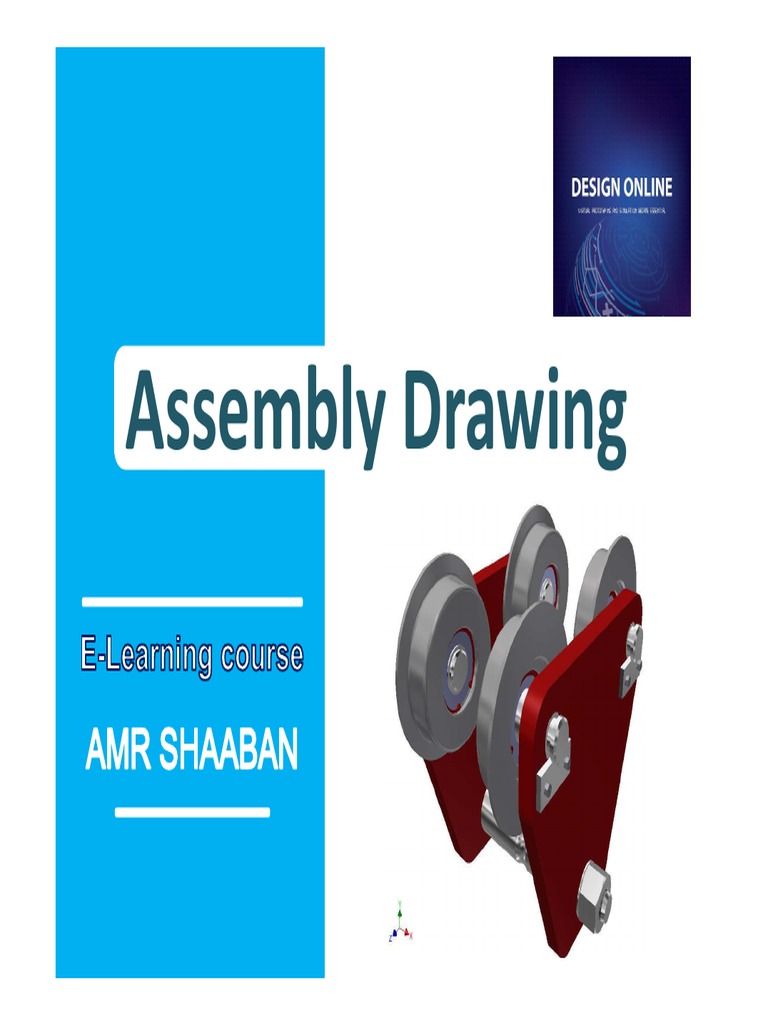 Assembly Drawing For Mec - Engineering | PDF | Valve | Crane (Machine)