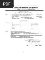 Surat Perintah Perjalanan Dinas (SPPD) | PDF