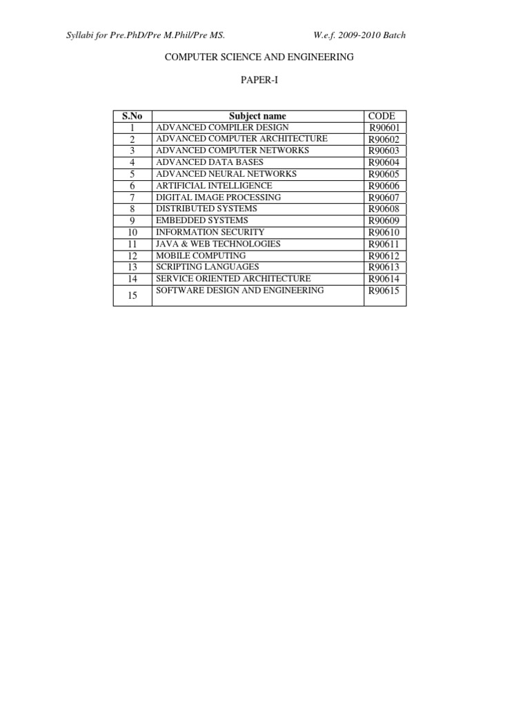 06 Computer Science Engieering Pdf Technology And Engineering