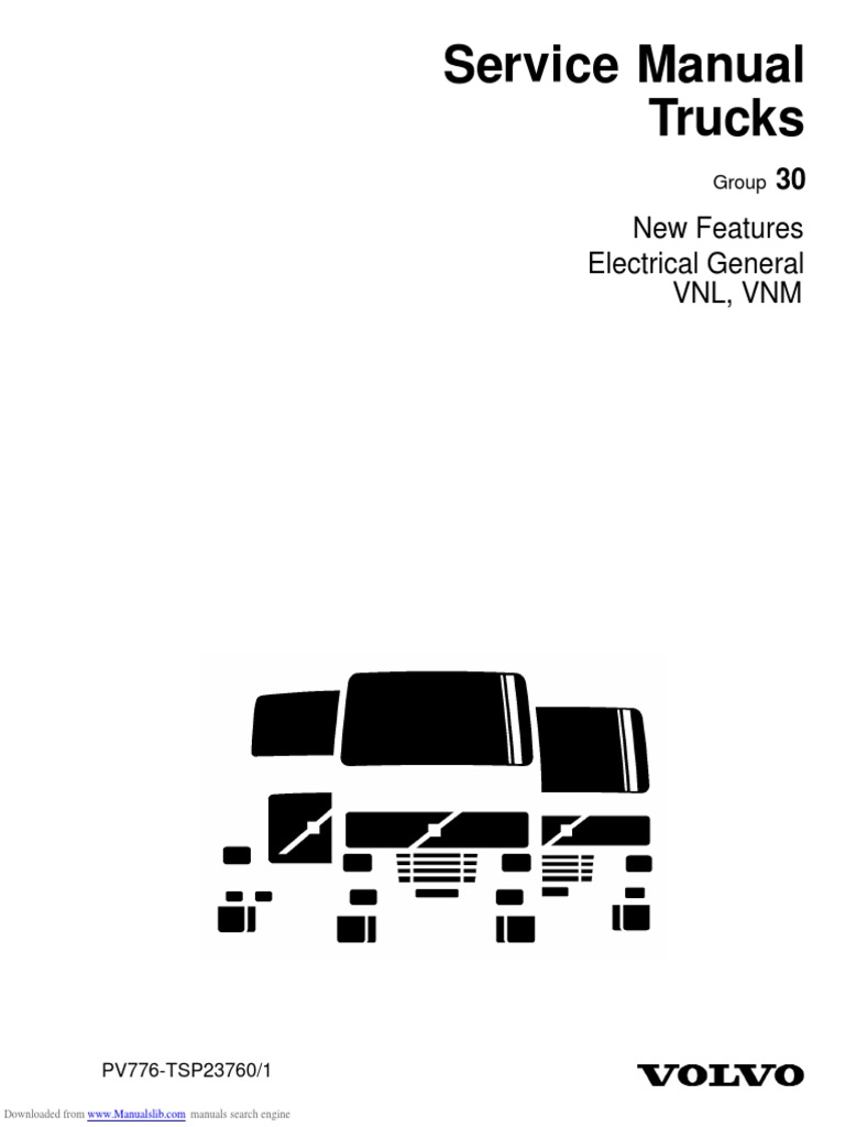Volvo VNL Electrical PDF | PDF | Series And Parallel Circuits | Fuse ...