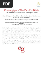 Codex Gigas in English PDF | PDF | Books | Religion And Belief